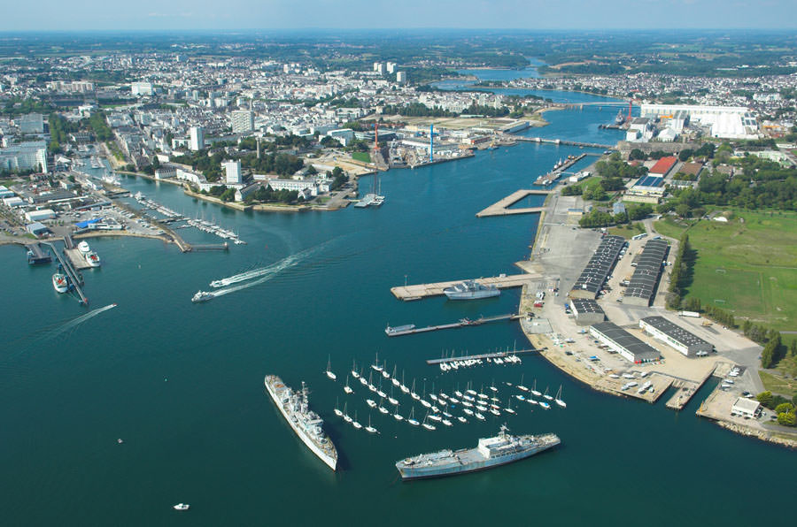 Map of the area Download the Maps of Lorient South Brittany - Visit ...